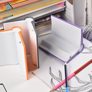 Open Book Phone Holder | Phone Stand | Bookstore | Library | Bookworm ...