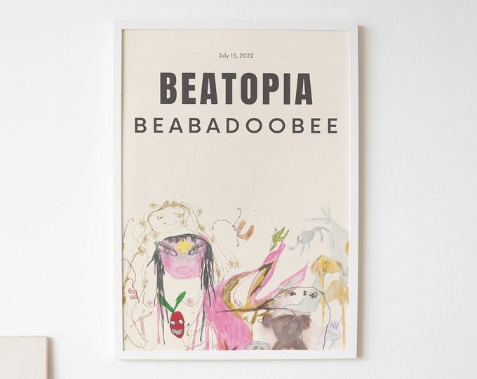 Beabadoobee - Beatopia Inspired Poster - Etsy Canada