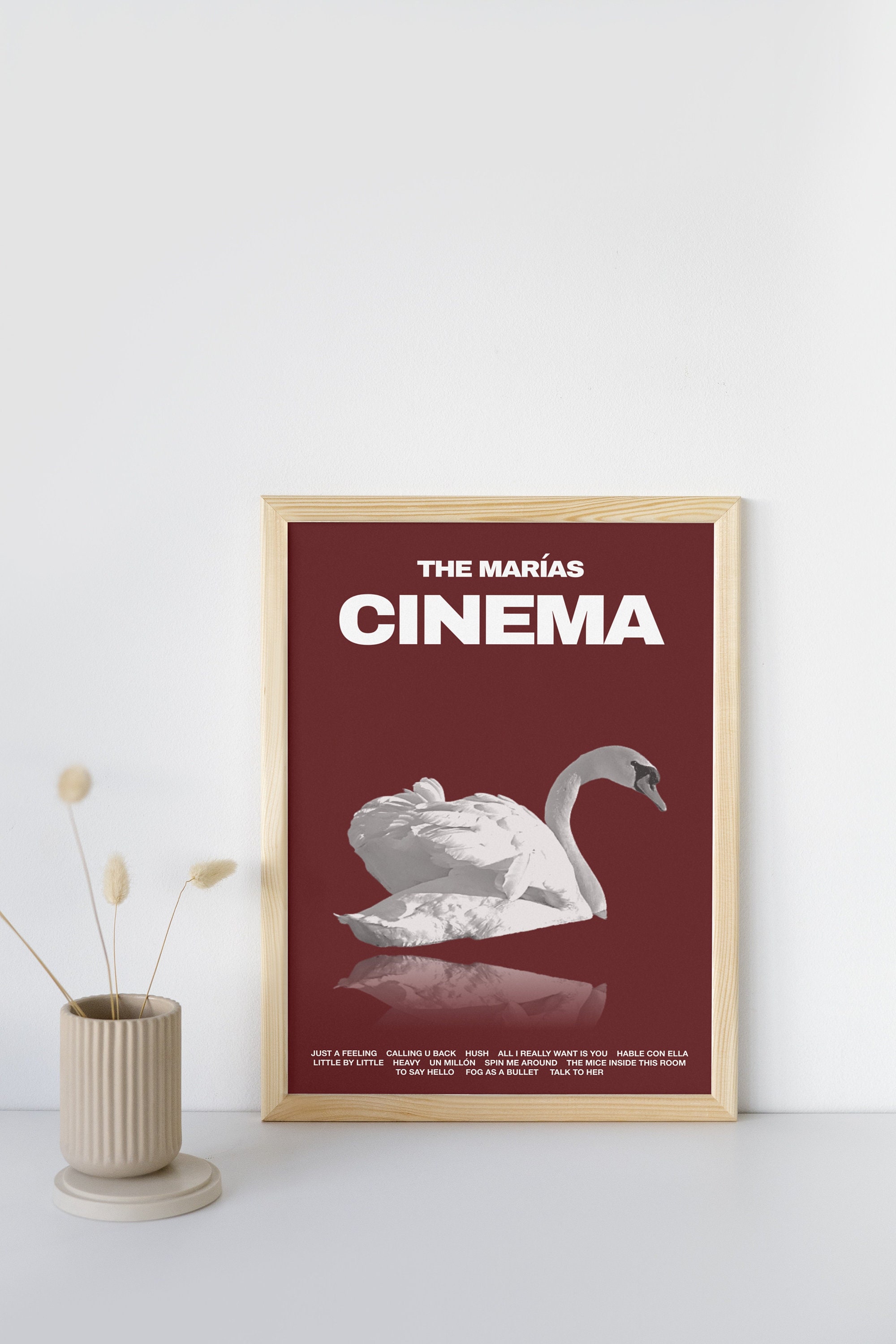 The Marías Cinema Poster | Album Cover Poster | Music Gift | Music Wall ...