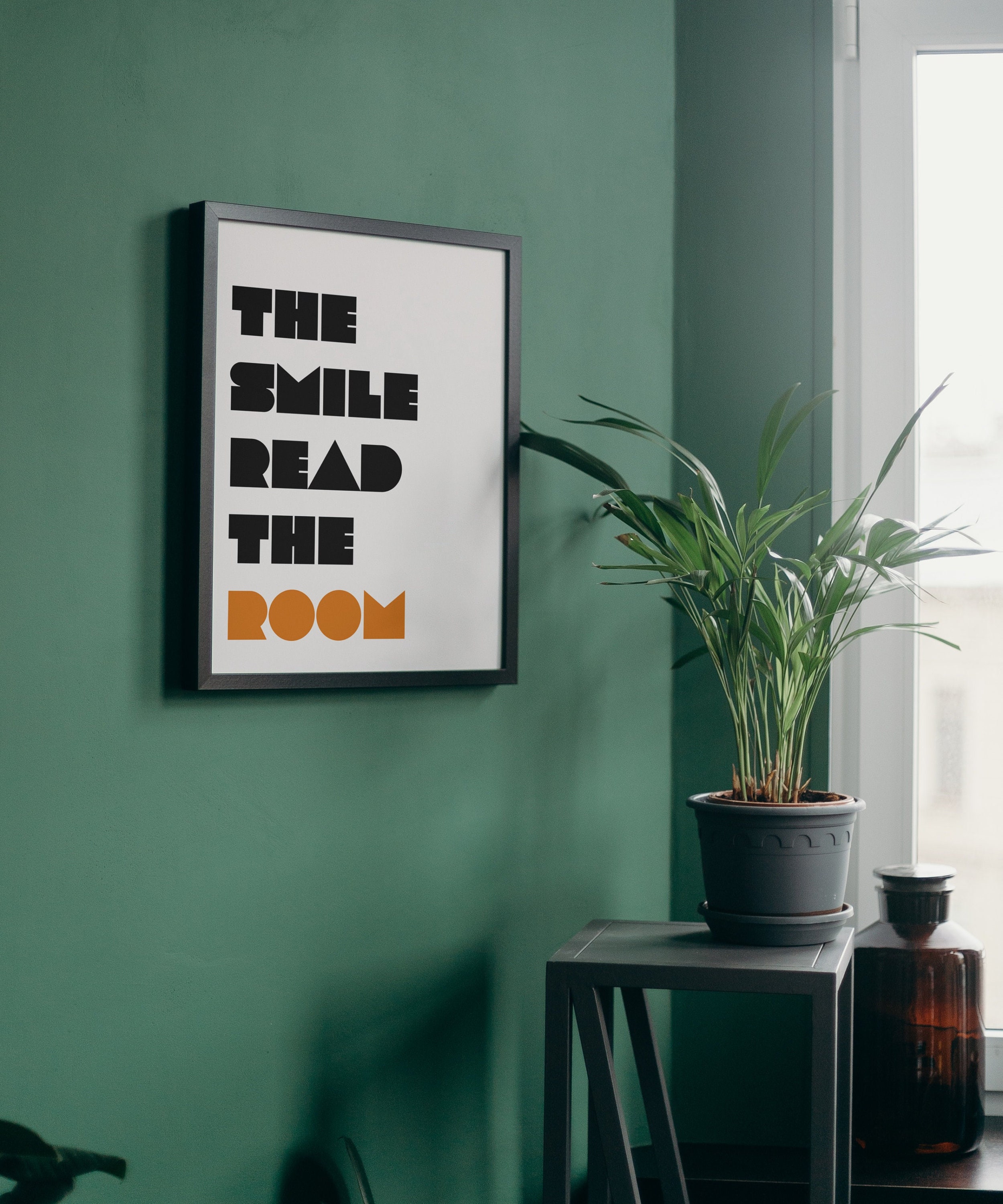 The Smile Read the Room Poster Wall of Eyes Music Gift Music Wall Decor ...