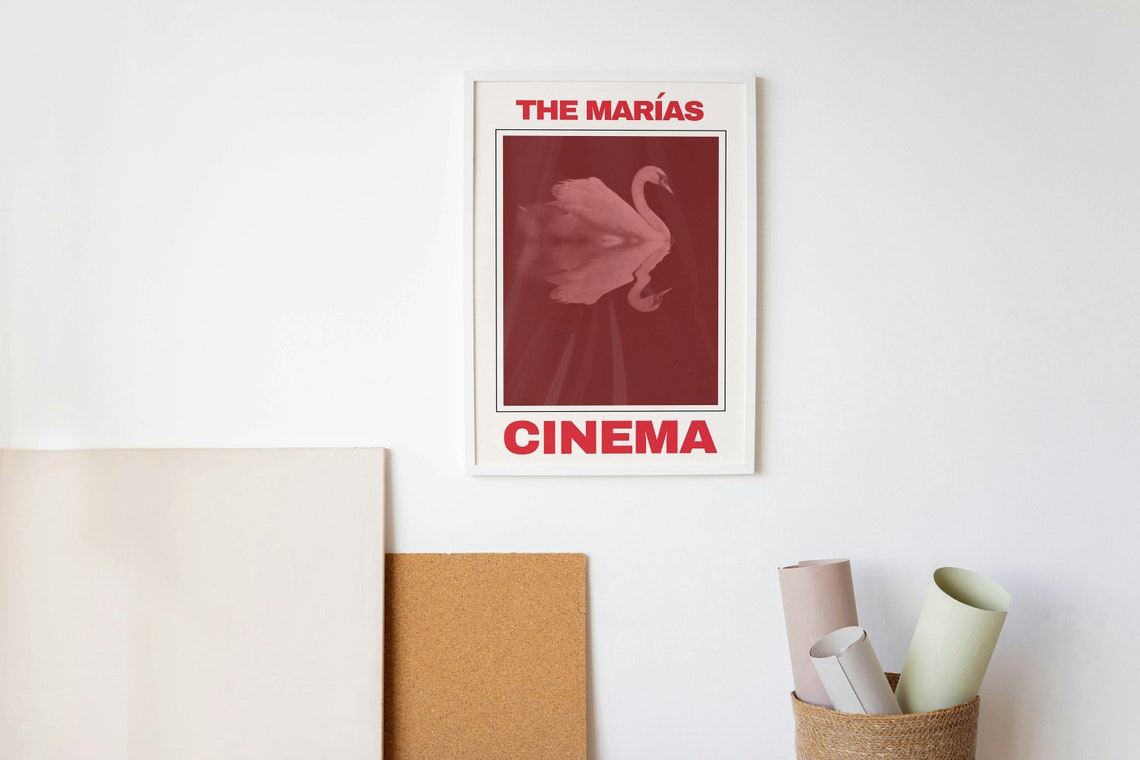 The Marías Cinema Poster Version 2| Album Cover Poster | Music Gift ...