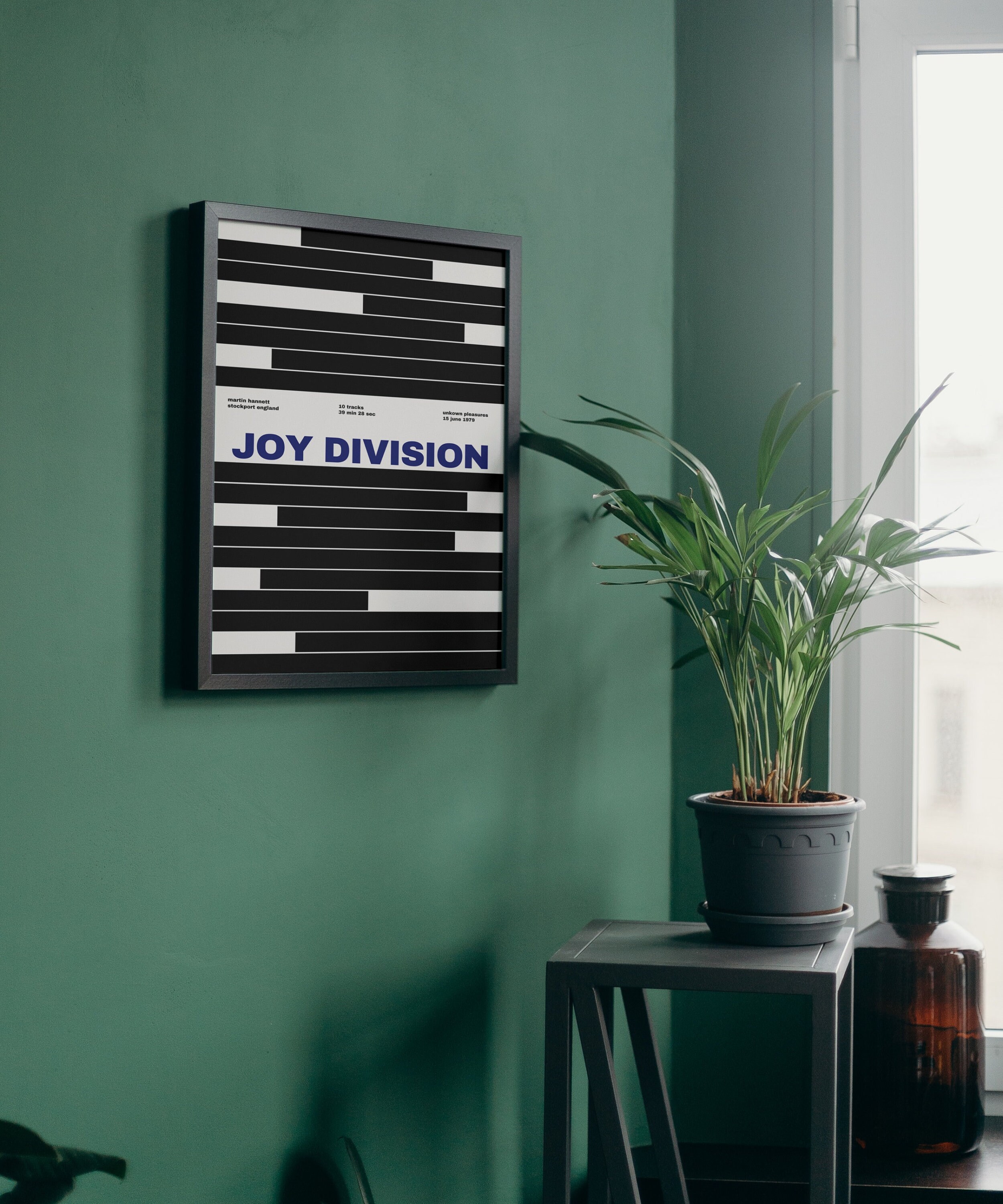 Joy Division Unknown Pleasures Poster | Vintage | Tour Merch | Music ...