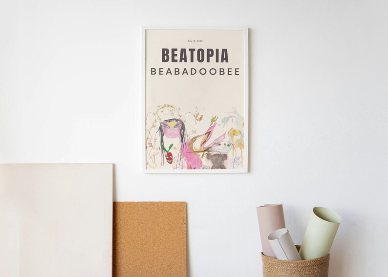 Beabadoobee - Beatopia | Album Poster | Music Gift | Music Wall Decor ...