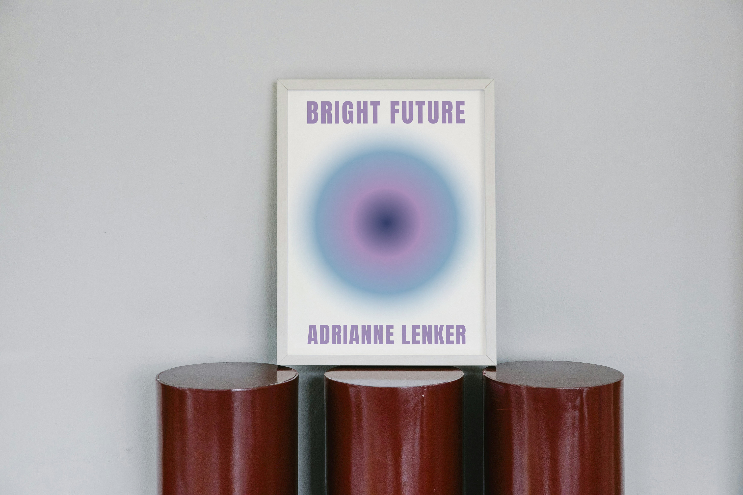 Adrianne Lenker Bright Future Inspired Minimalist Poster | Album Cover ...