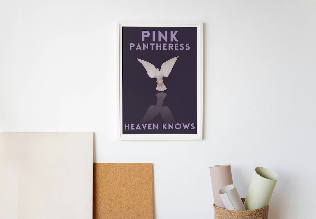 Pinkpantheress Heaven Knows Poster | Album Poster | Music Gift | Music Wall Decor | Minimalist ...