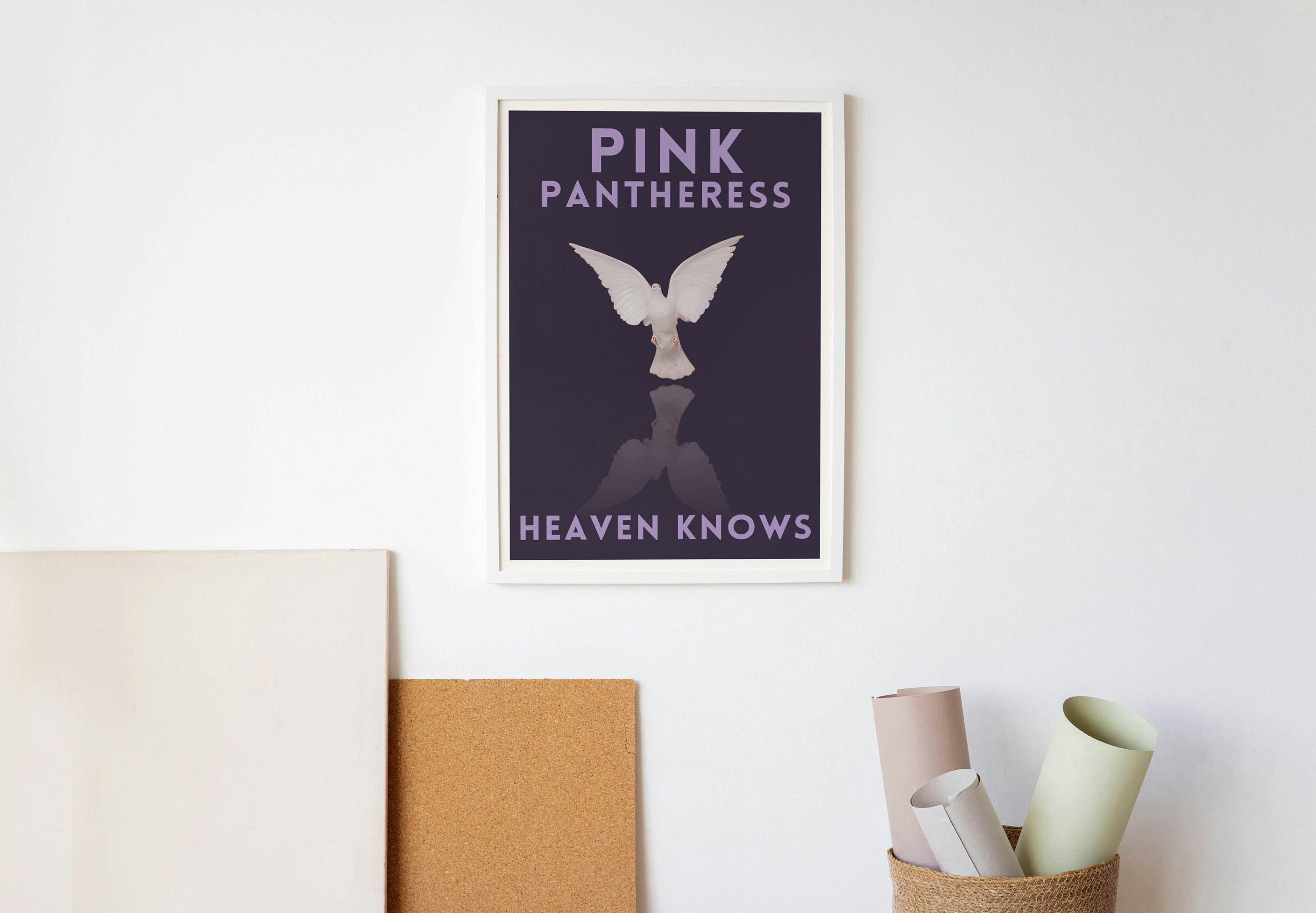 Pinkpantheress Heaven Knows Poster Album Poster Music Gift Music Wall ...
