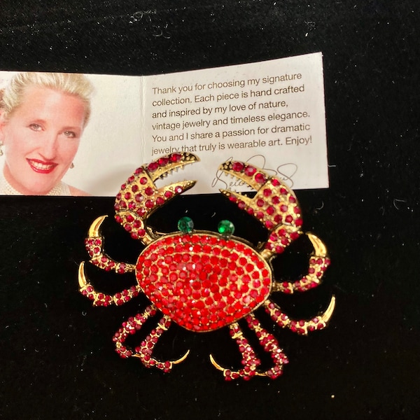 Heidi Daus Pin Brooch - Etsy