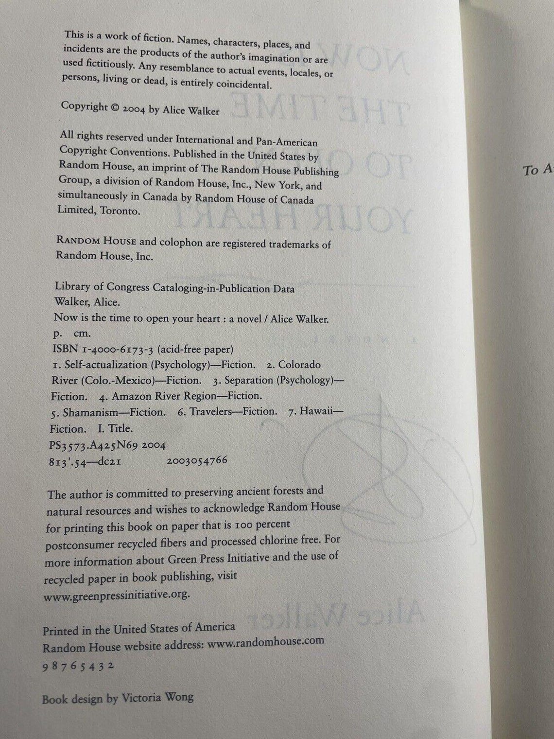 Now is the Time to Open Your Heart by Alice Walker the Color Purple 1st ...