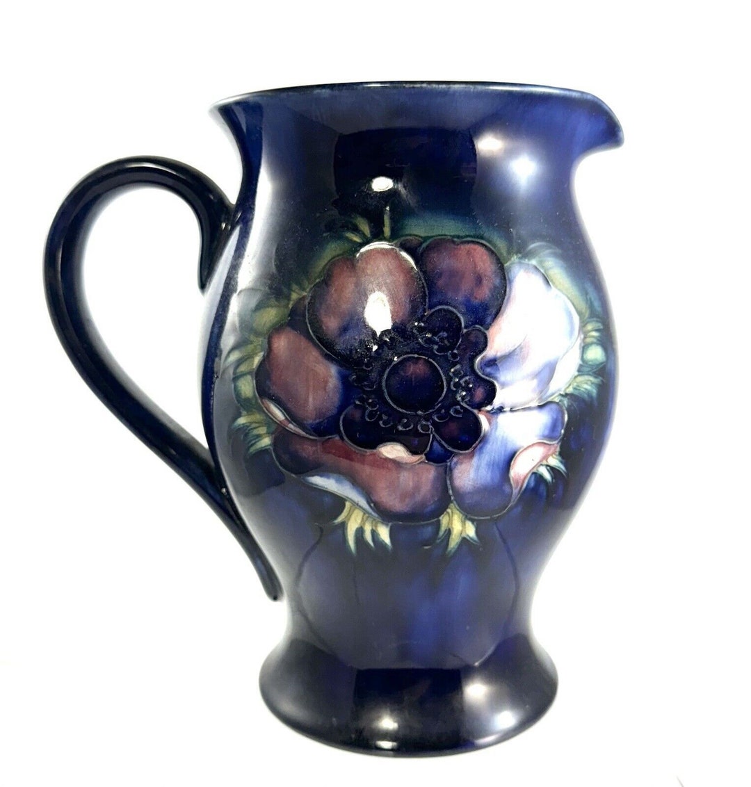 Vintage Moorcroft Pottery Jug Signed and Marked Made in England Pitcher ...