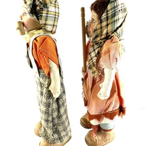 Vintage 1950s Pair of Italian Boy and Girl Dolls 7in Rare - Etsy