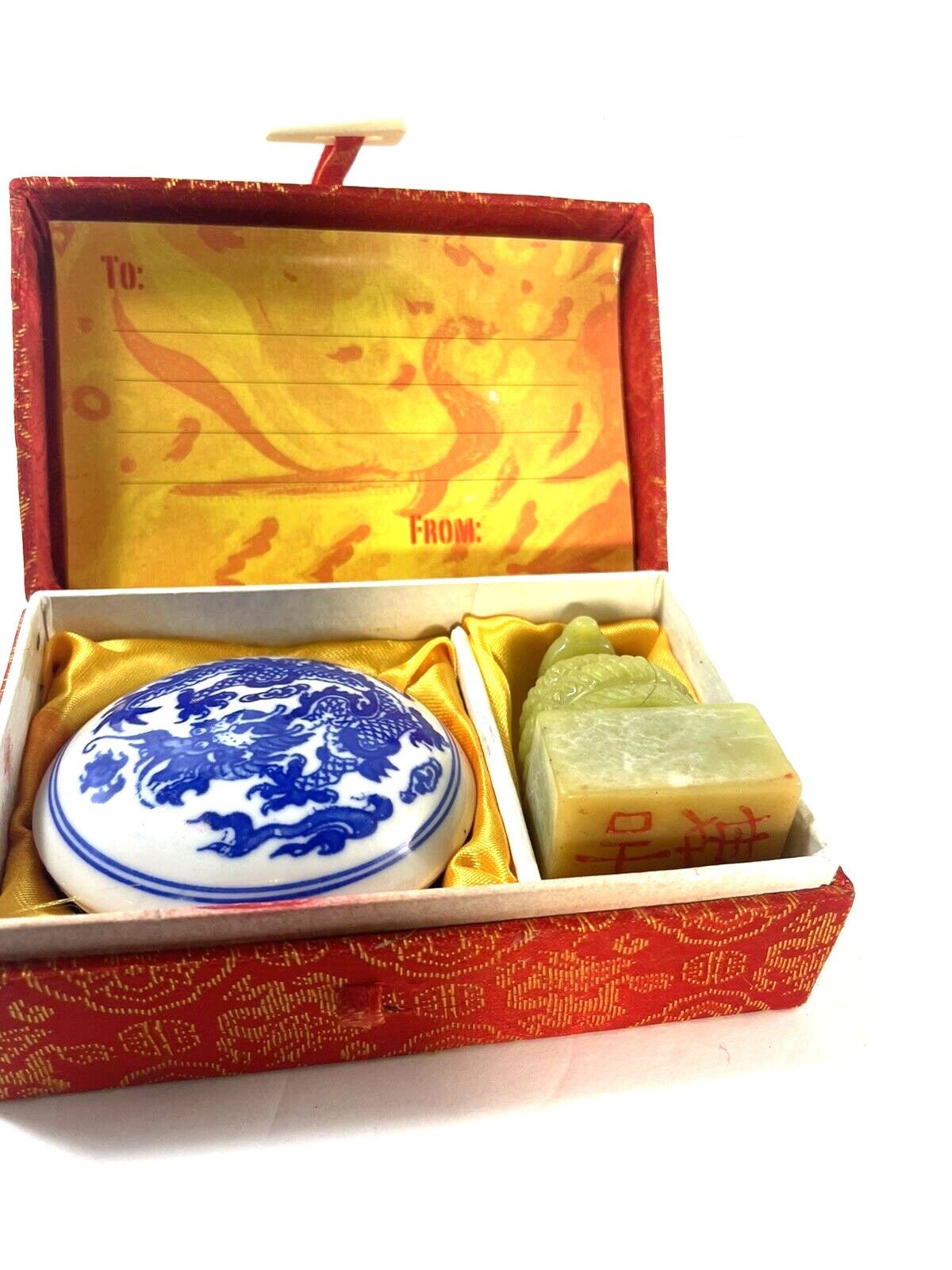 Vintage Chinese Jade Snake Chop Stamp Carved Name Stamp - Etsy