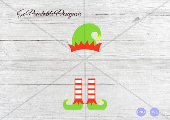 Elf Svg Christmas Svg Elf Hat and Stockings Svg Elf Hat - Etsy