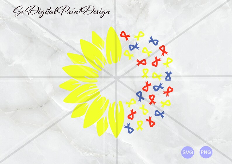 Autism Flower SVG Autism SVG Autism Clipart Autism Vector - Etsy