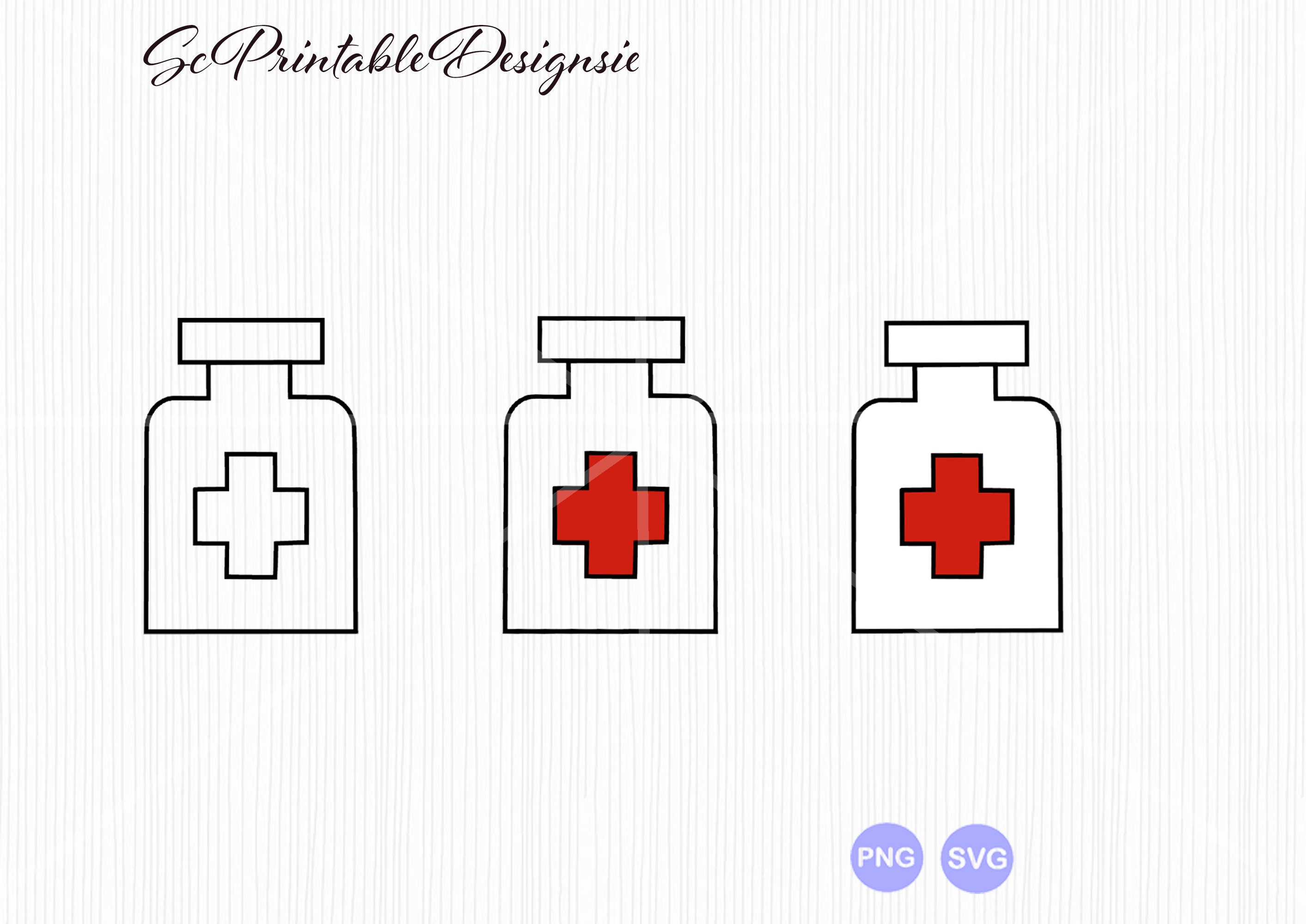 Medicine Bottle Svg Medicine Svg Medical Svg Nurse Svg - Etsy