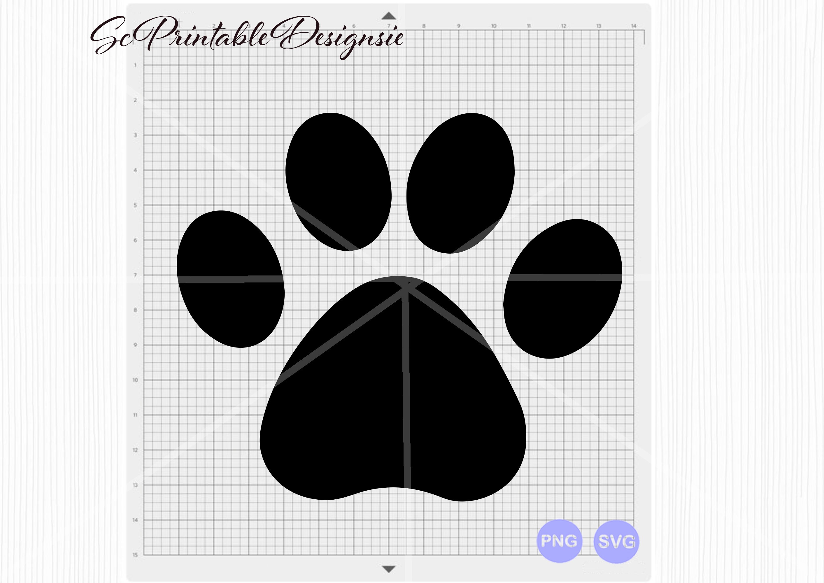 Dog Paw Paw SVG Paw Clipart Paw Vector Paw Png Paw Cricut - Etsy