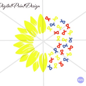 Autism Flower SVG, Autism SVG, Autism Clipart, Autism Vector, Autism ...