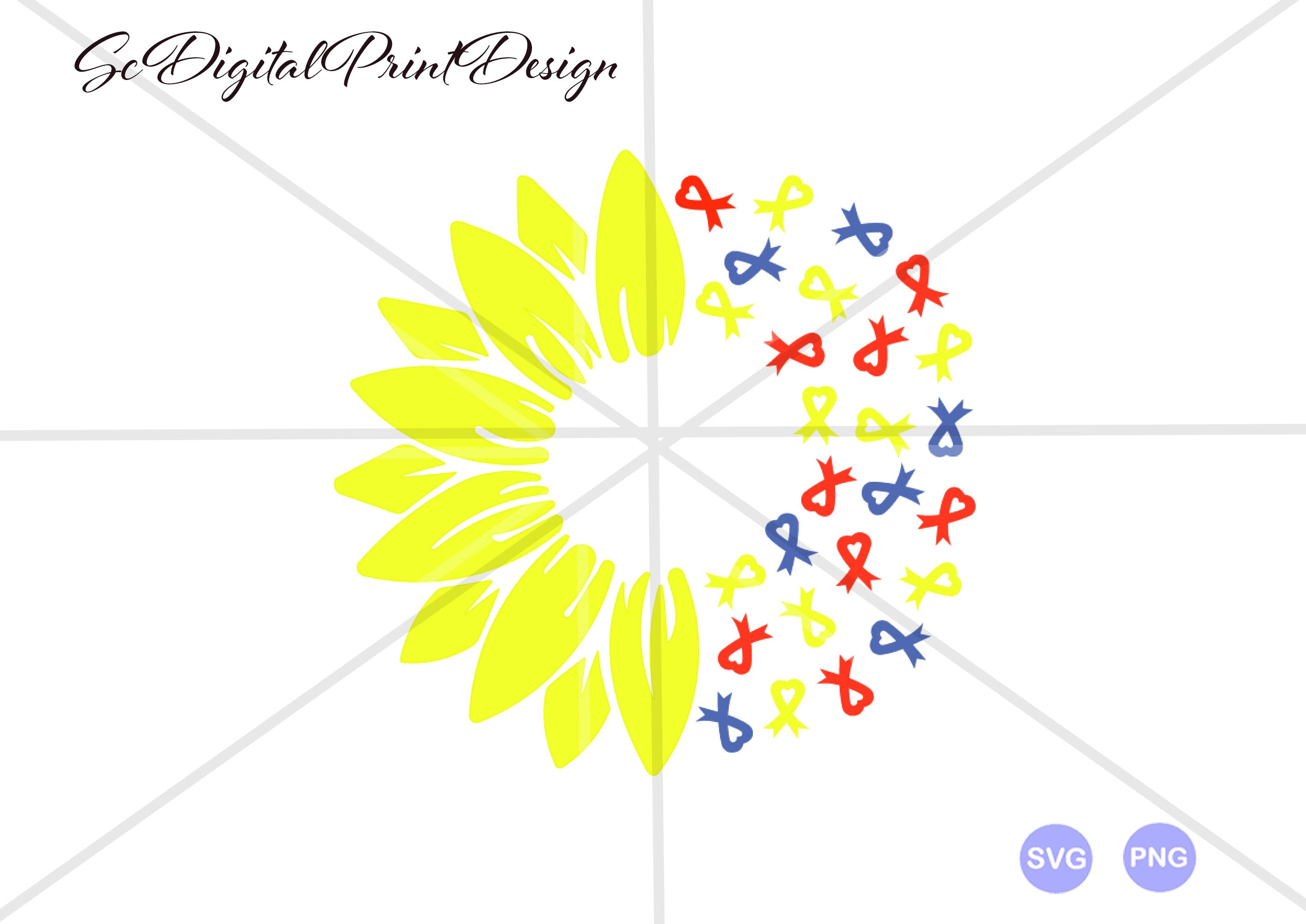 Autism Flower SVG, Autism SVG, Autism Clipart, Autism Vector, Autism ...