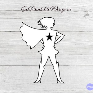 Woman Silhouette Svg Superwoman Svg S Woman Svg Super Mum - Etsy