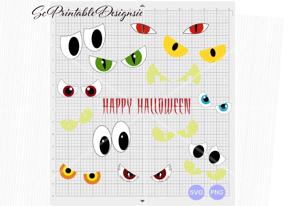 Eyes Svg, Evil Eyes Svg, Scary Eyes Svg, Cats Eyes Svg, Evil Eyes Clip ...