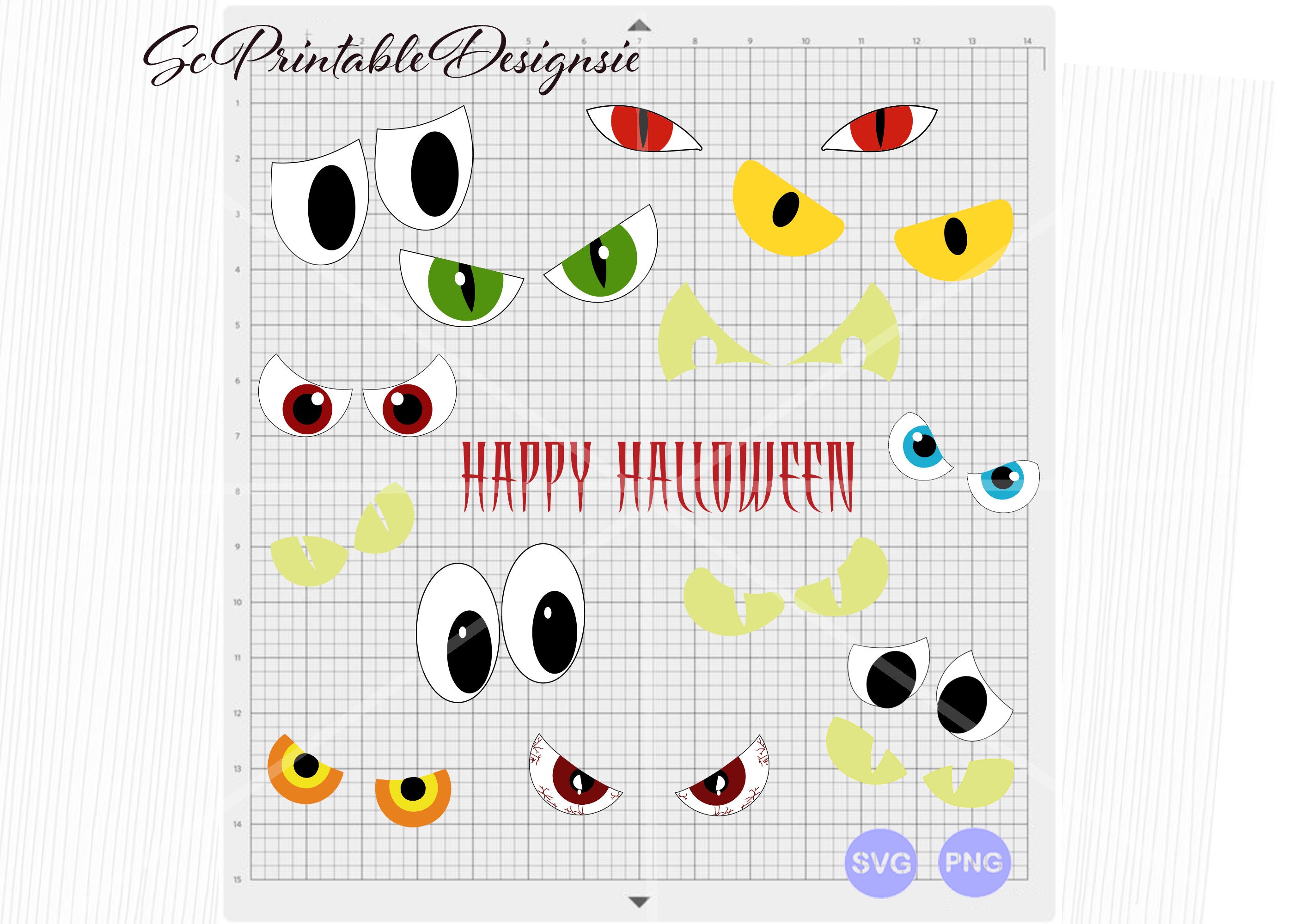 Eyes Svg, Evil Eyes Svg, Scary Eyes Svg, Cats Eyes Svg, Evil Eyes Clip ...