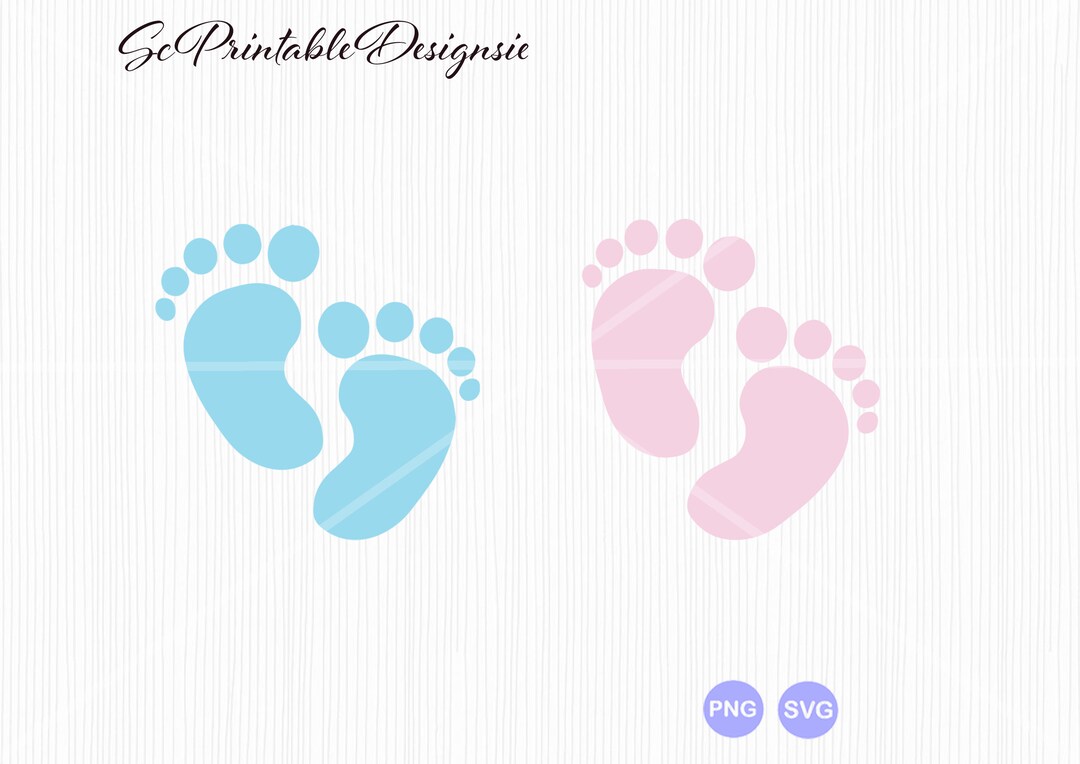 Baby Footprints Svg,baby Footprints Clipart,baby Footprints Vector,baby ...