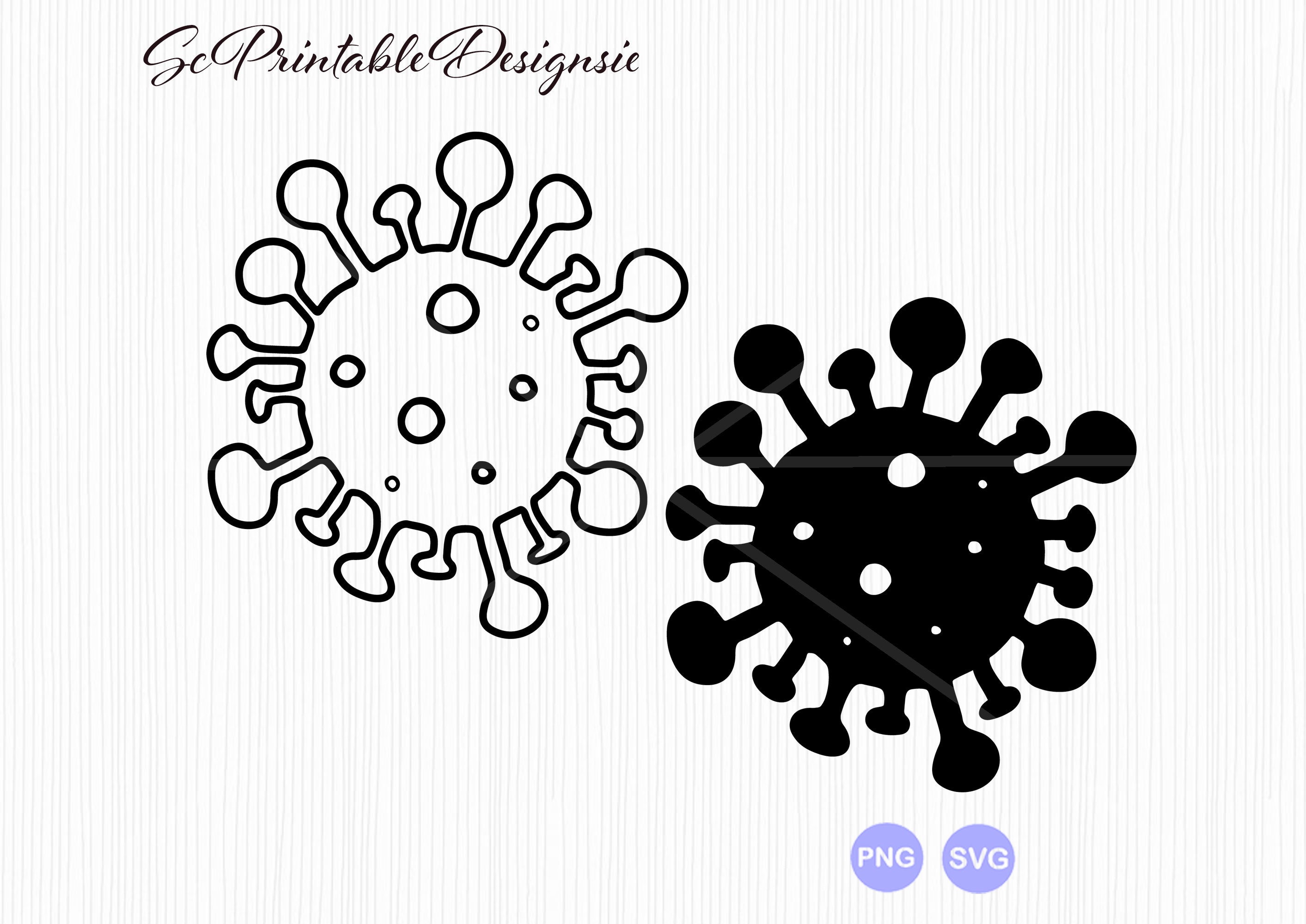 Virus Svg, Disease Svg, Plague Svg, Virus Png, Bacteria Svg, Virus ...