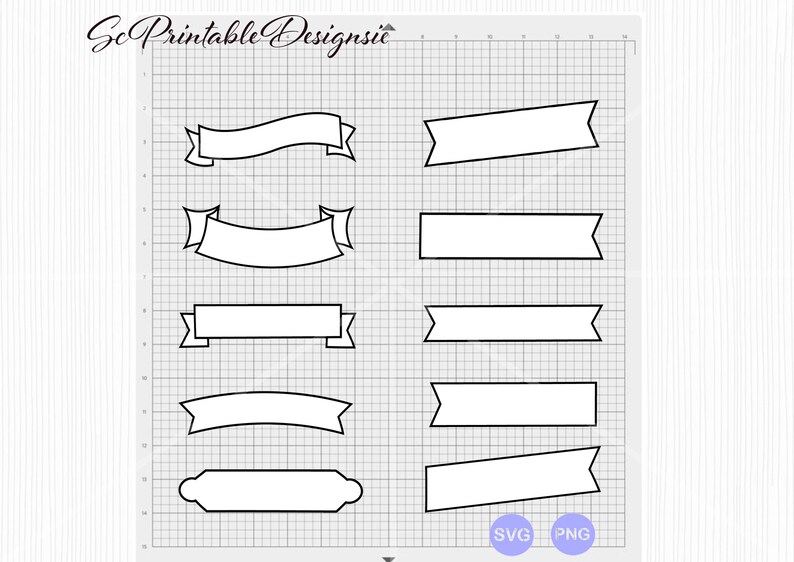 Bannière svg, étiquettes svg, ruban svg, Party Banner svg, Scroll ...