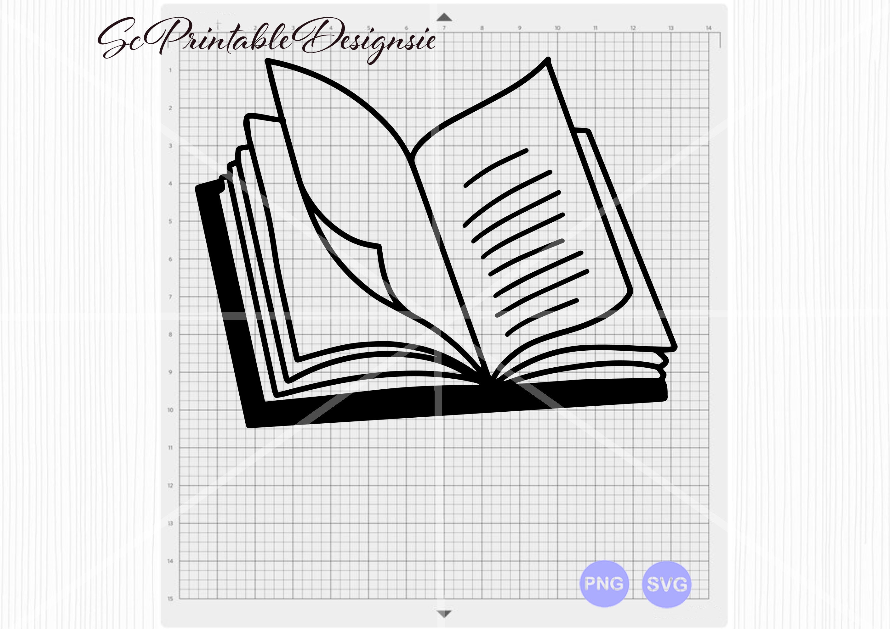 Open Book Svg, Book Svg, Books Svg, Reading Svg, Study Svg, Teacher Svg ...
