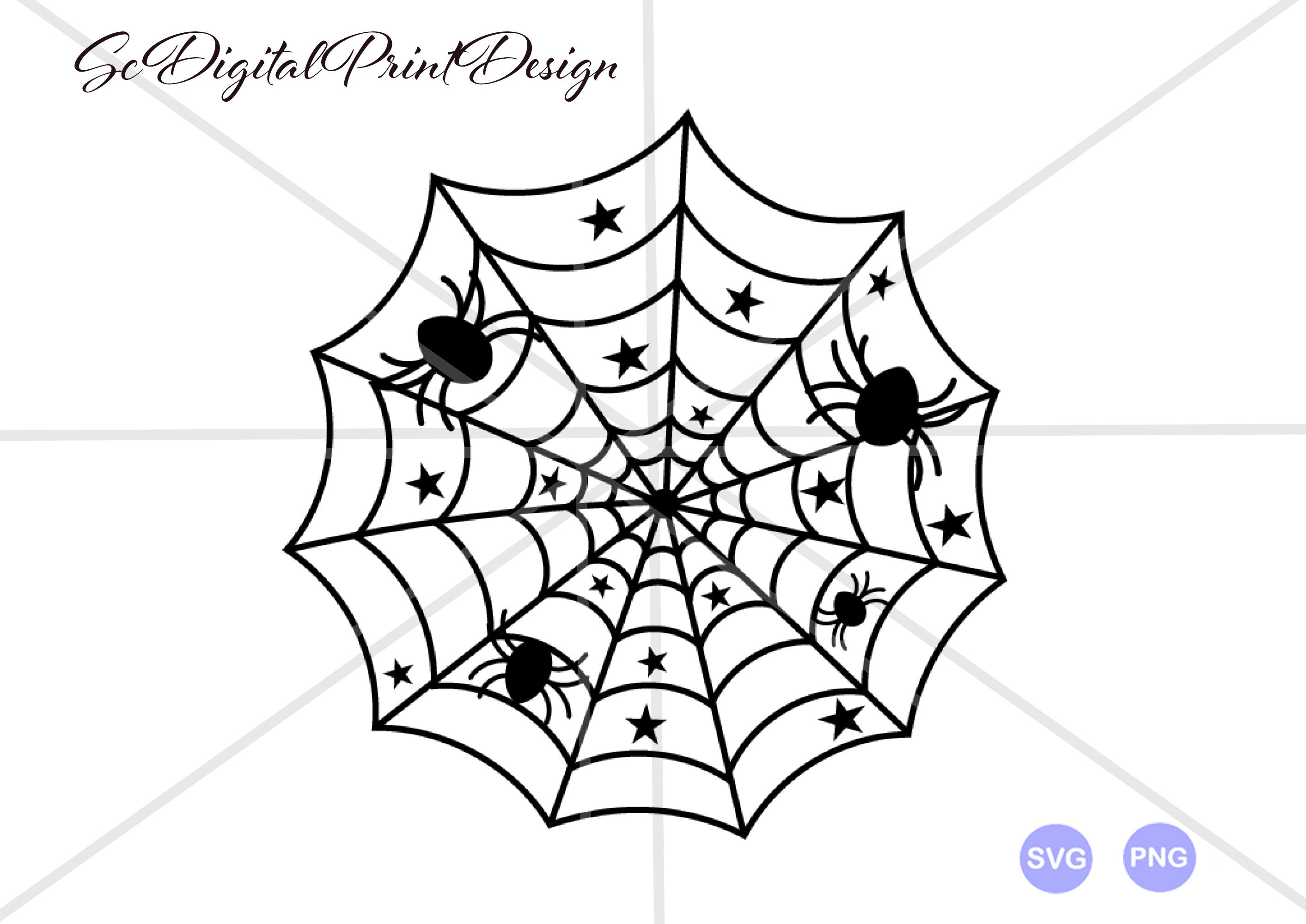 Spiderweb Svg Spiders Svg Webs Svg Spiderweb Clip Art - Etsy Australia