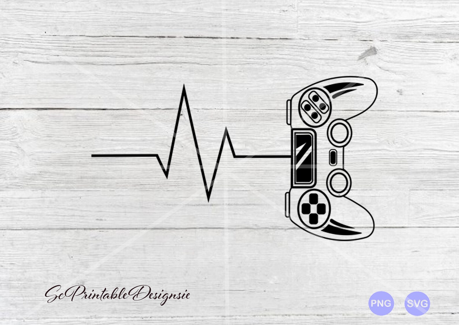 Gamer Svg, Heartbeat Gamer SVG, Gamer Heartbeat Svg,heartbeat Gamer Png ...