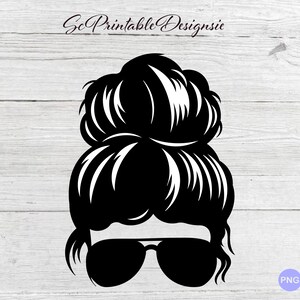 Silhouette Head Svg, Womans Head, Head Shot Svg, Lady Head Svg, Womans ...