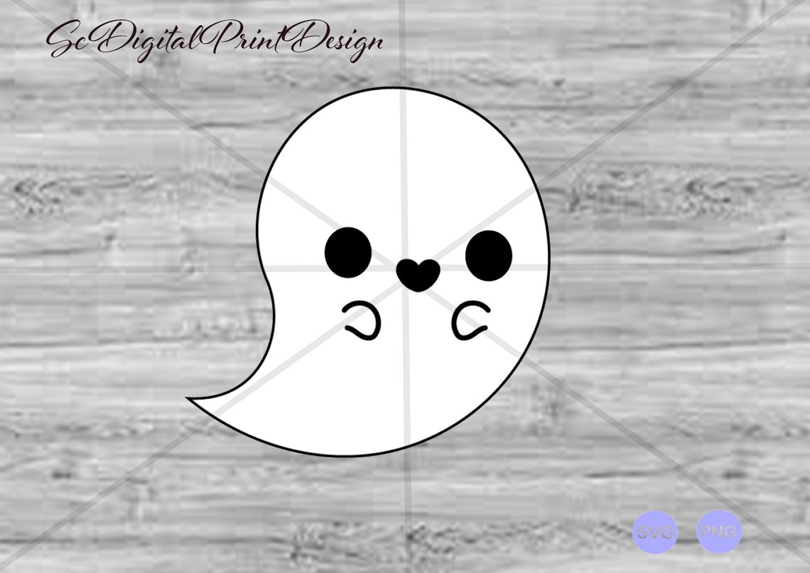Ghost Svg Ghost Png Friendly Ghost Svg Halloween Png - Etsy