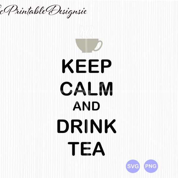 Keep Calm Drink Tea - Etsy