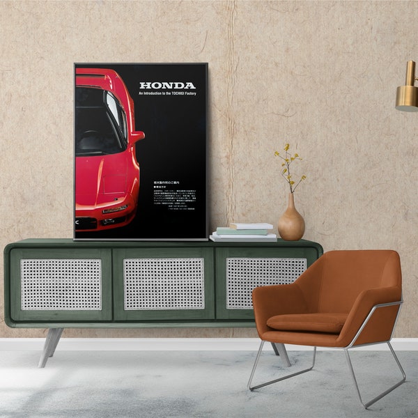 Honda Framed Poster - Etsy