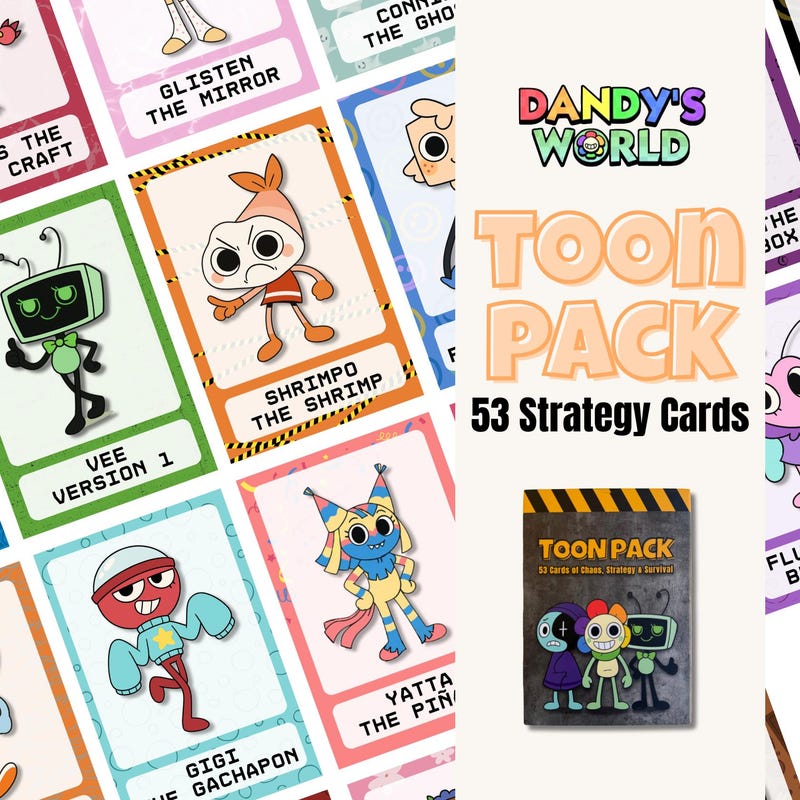 Dandy's World Merch - Etsy