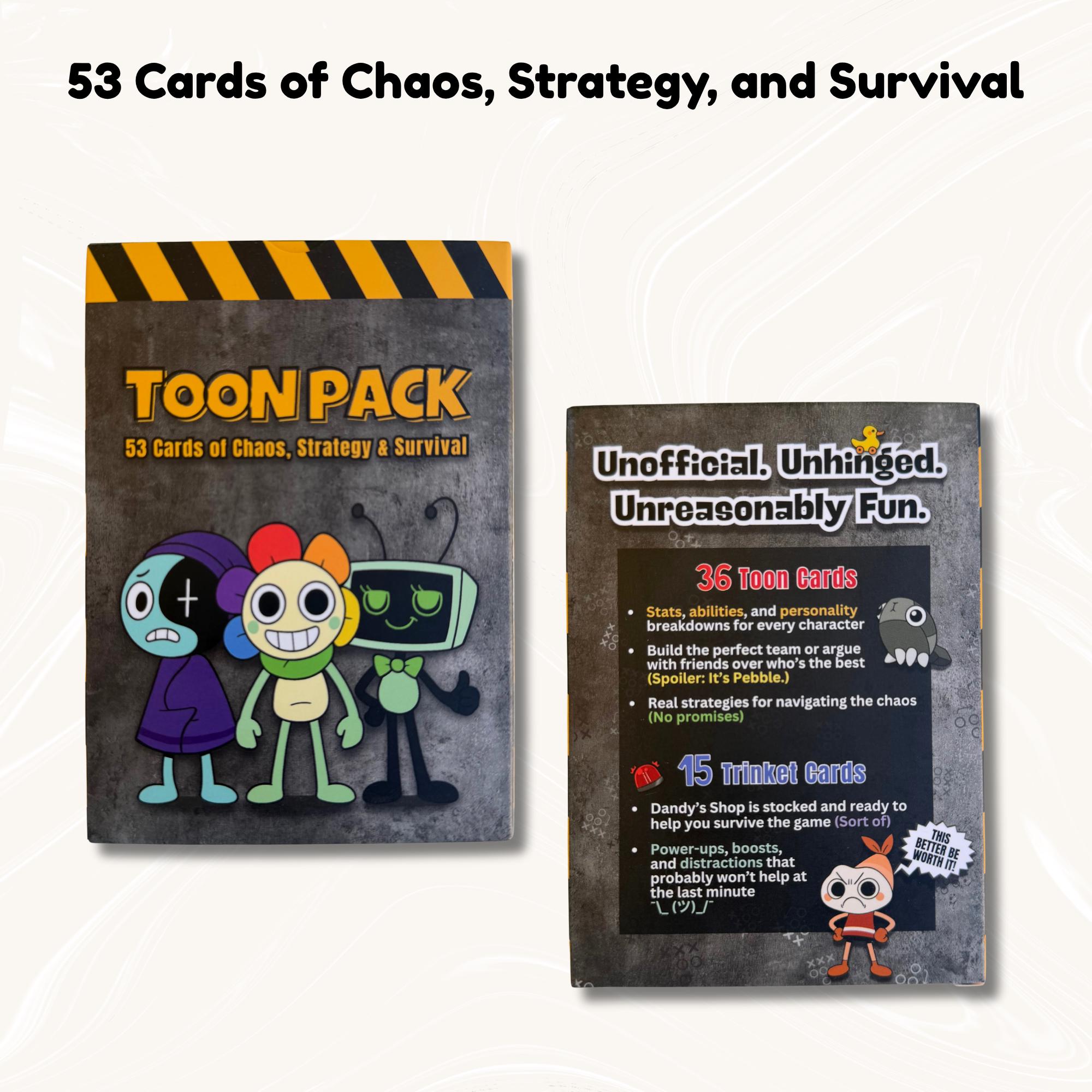 Dandy’s World | 53 Character Strategy Trading Cards - Etsy