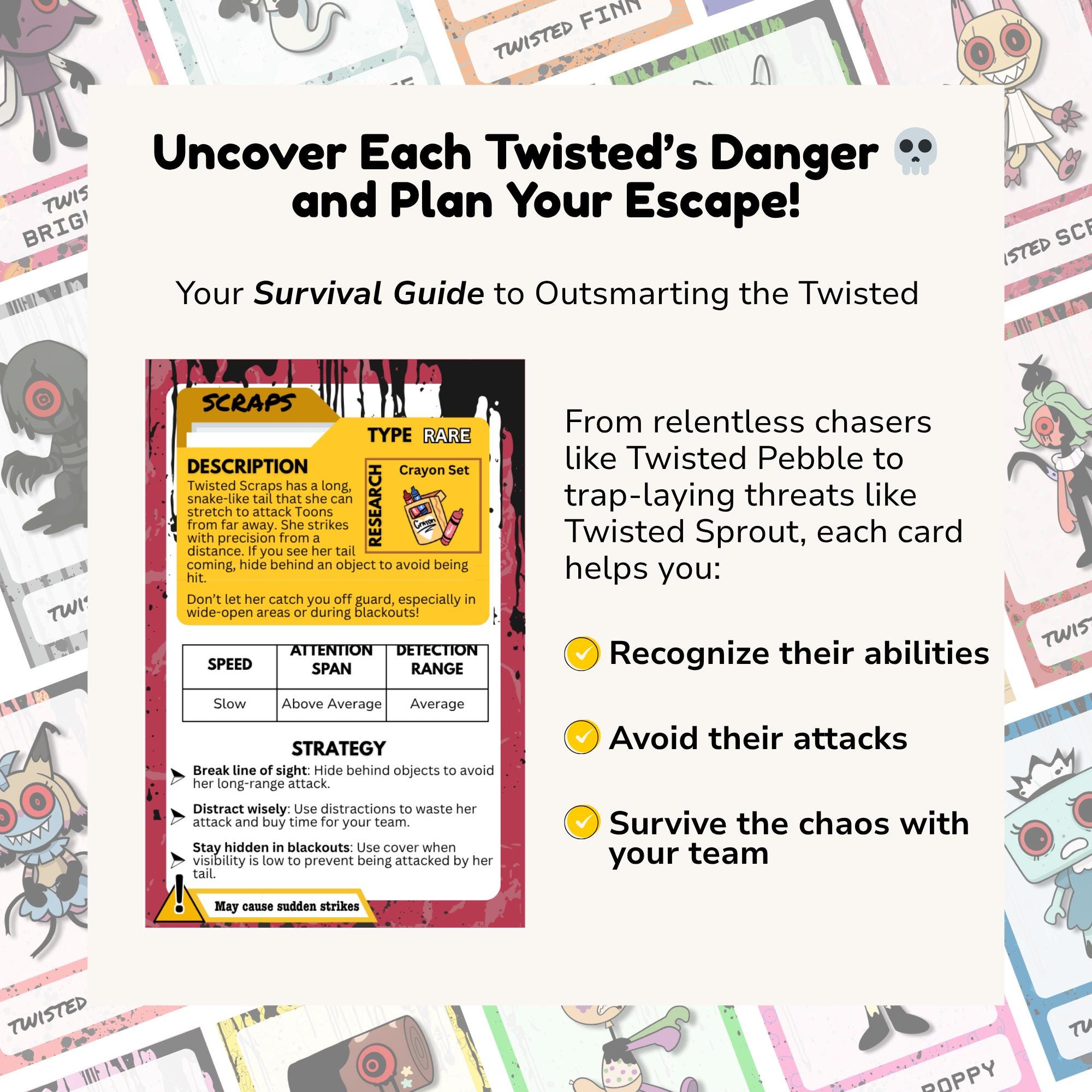 Dandys World Twisted Trading Cards: Roblox Game Collectibles (digital ...