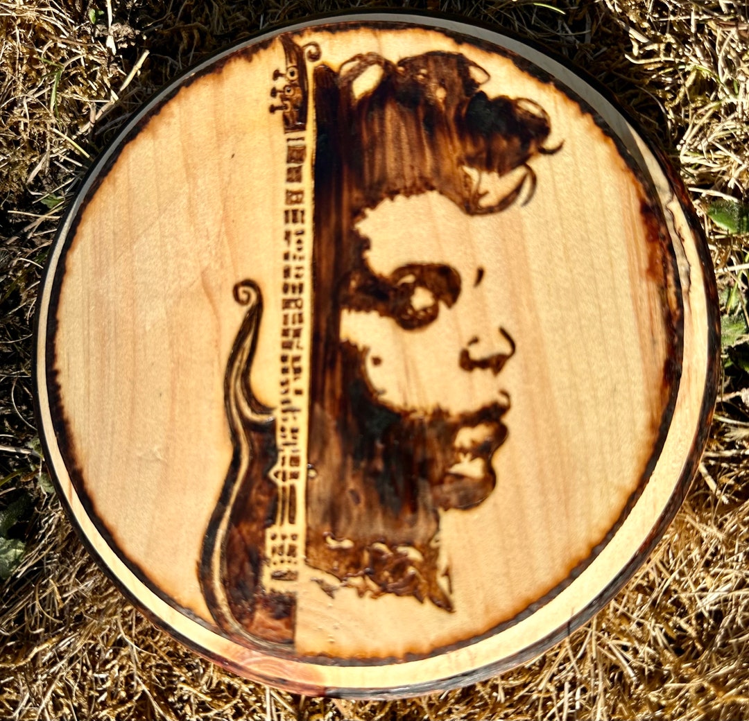 Prince - Wood Burned Pyrography Artwork - Etsy
