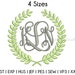 3 Sizes Centurion Embroidery Font, Embroidery Fonts BX, Embroidery ...