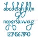 4 Sizes Way to Say Goodbye Embroidery Font, Embroidery Fonts BX ...