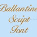 5 Sizes Ballantines Embroidery Font, Embroidery Fonts BX, Embroidery ...