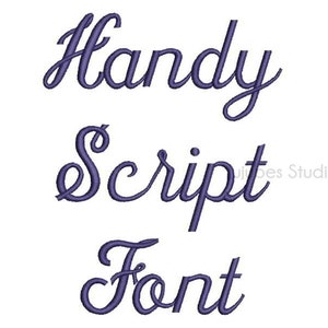 5 Sizes Handy Embroidery Font, Embroidery Fonts BX, Embroidery Designs ...