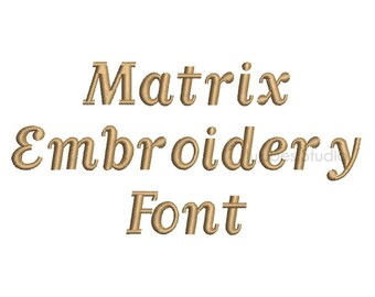 11 Sizes Initial Monogram Fonts, Embroidery Fonts BX, Embroidery ...