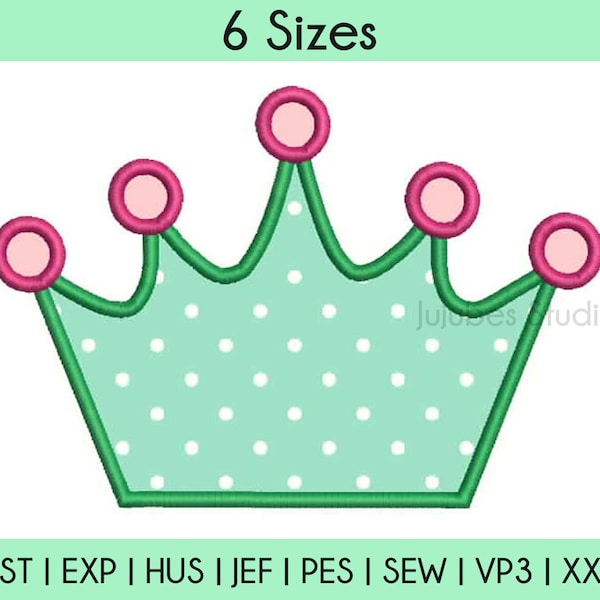 Crown Applique - Etsy