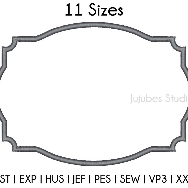 Applique Frame - Etsy