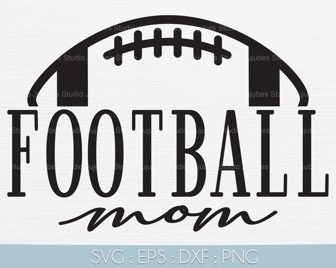 Football Mom SVG Silhouette, Svg for Cricut, Cut Files, Clip Art ...