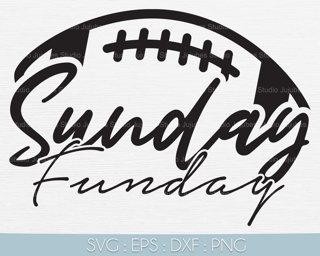 Sunday Funday SVG Silhouette, Svg for Cricut, Cut Files, Clip Art ...