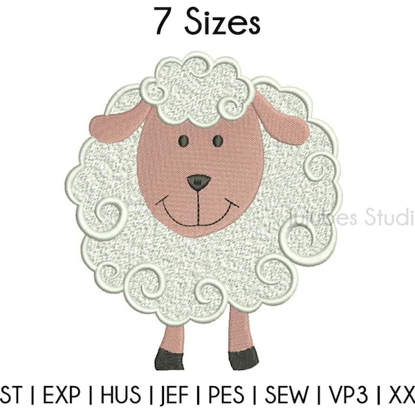 Sheep Embroidery - Etsy