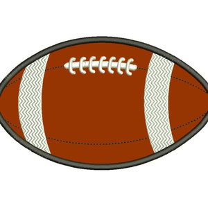 11 Sizes Football Applique Embroidery Designs, American Football ...