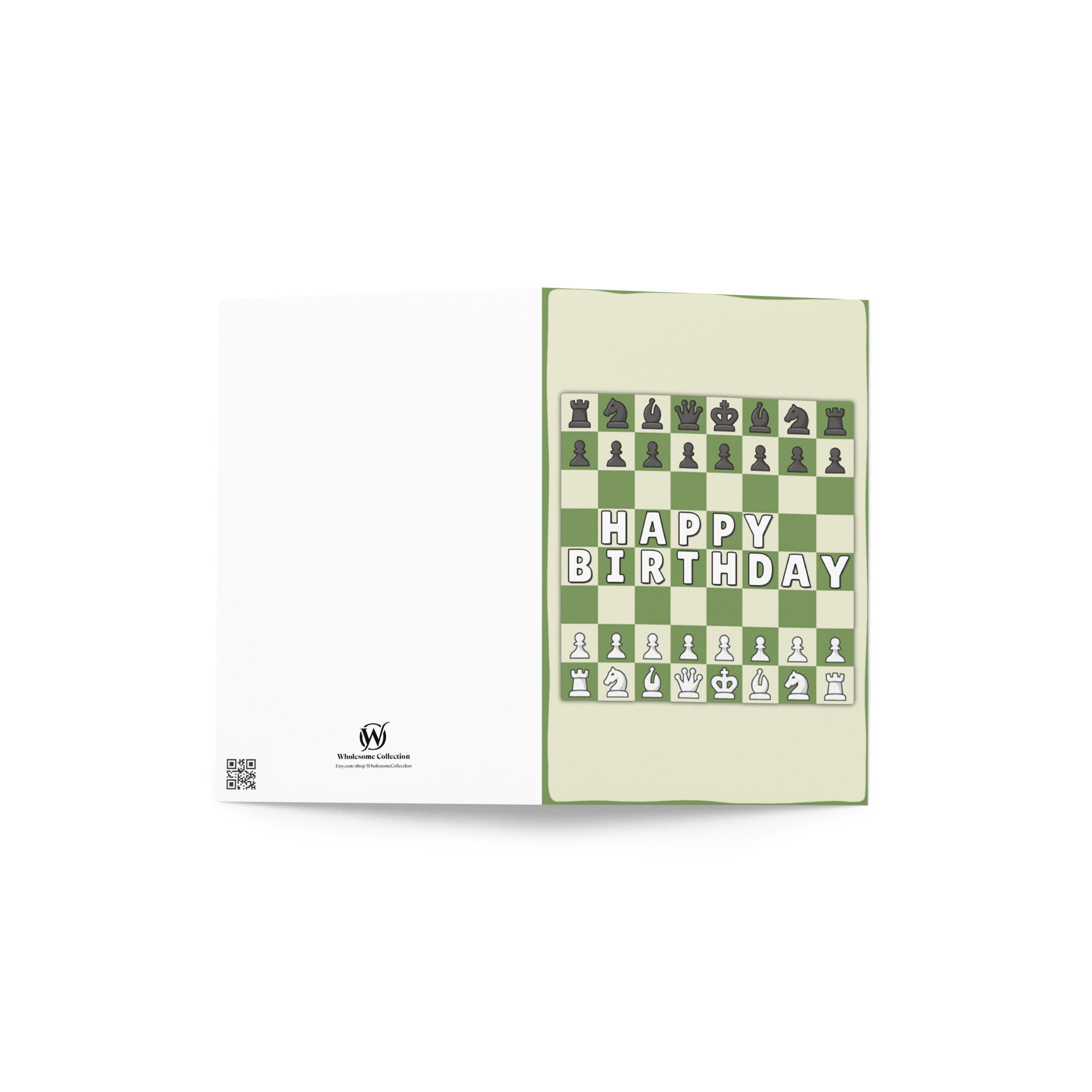 Chess Greeting Card Chess Happy Birthday Card Chess Lover - Etsy UK